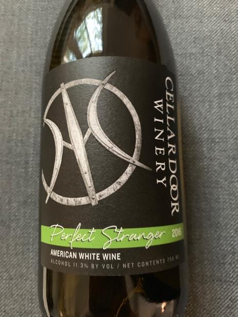 2016 Cellardoor Winery Cayuga White Perfect Stranger, USA, Maine ...