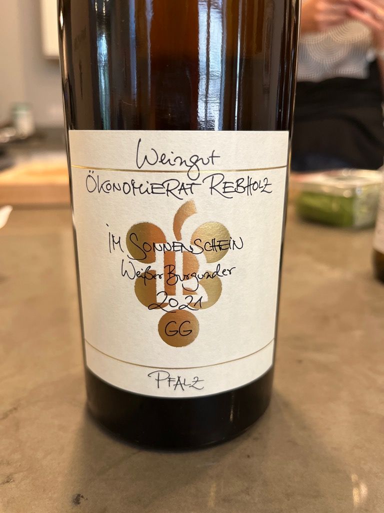 2021 Weingut Ökonomierat Rebholz Siebeldinger Im Sonnenschein Weißer ...
