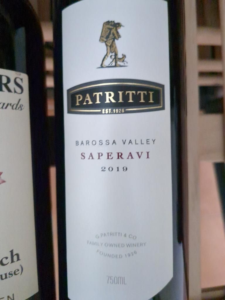 2019 Patritti Saperavi Barossa Valley, Australia, South Australia ...