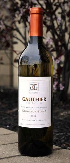 2012 Gauthier Select Vineyards Sauvignon Blanc Block House Vineyard ...