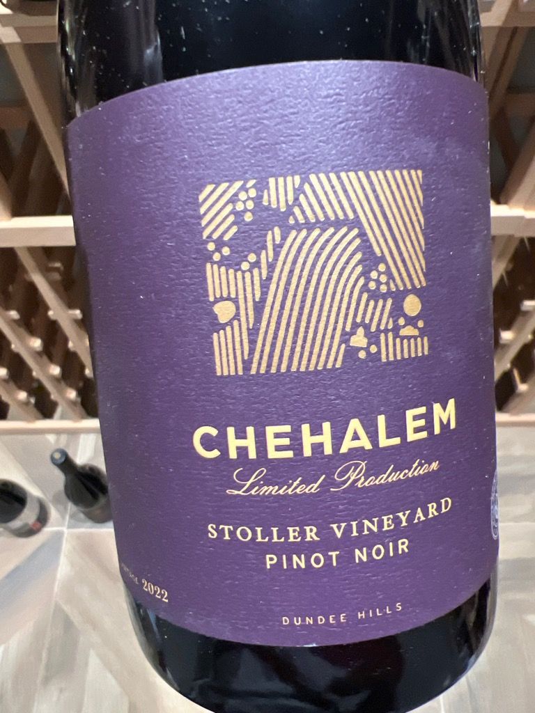 2022 Chehalem Pinot Noir Stoller Vineyard, USA, Oregon, Willamette ...