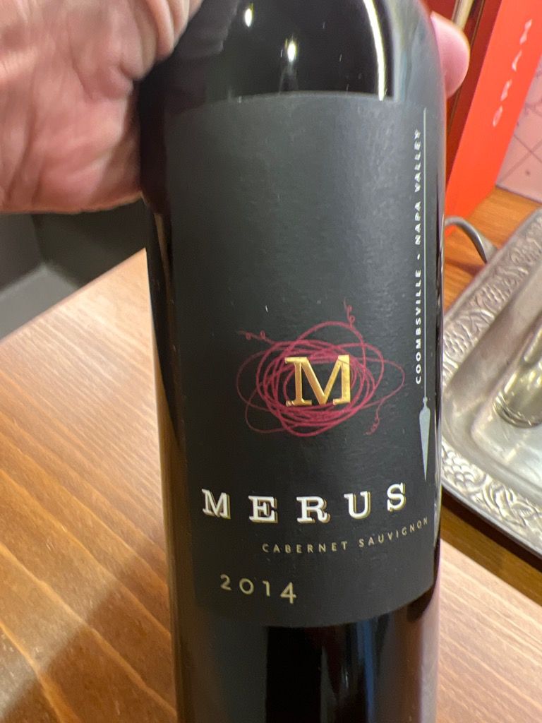 2014 Merus Cabernet Sauvignon Coombsville, USA, California, Napa Valley ...