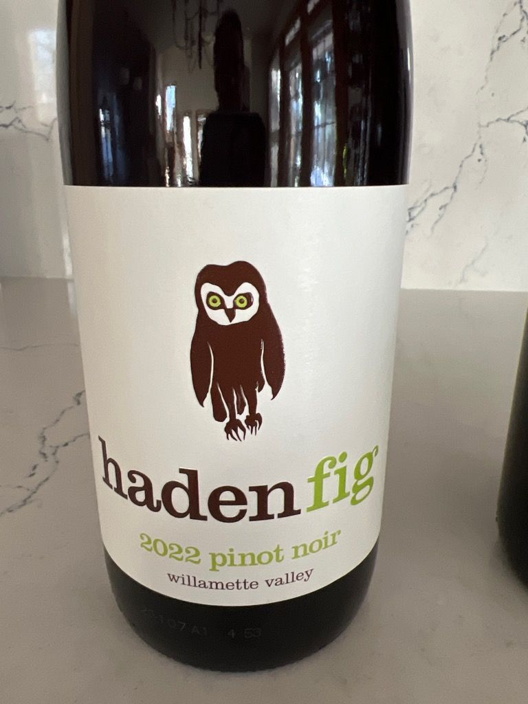 2022 Haden Fig Pinot Noir, USA, Oregon, Willamette Valley - CellarTracker