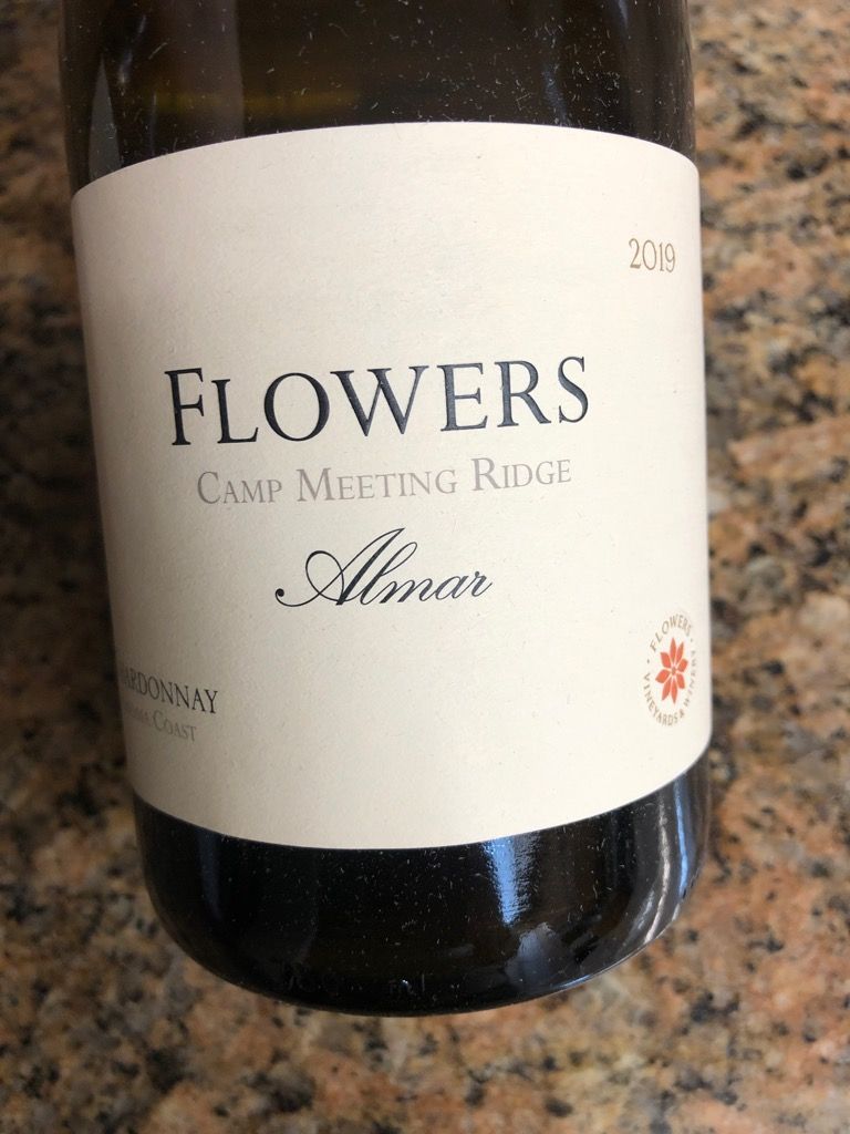 2019 Flowers Chardonnay Almar Camp Meeting Ridge, USA, California ...