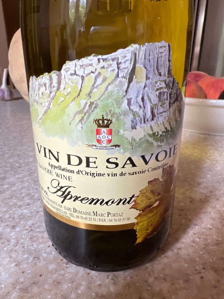 2021 Marc Portaz Vin de Savoie Apremont Tête de Cuvée, France, Savoie ...