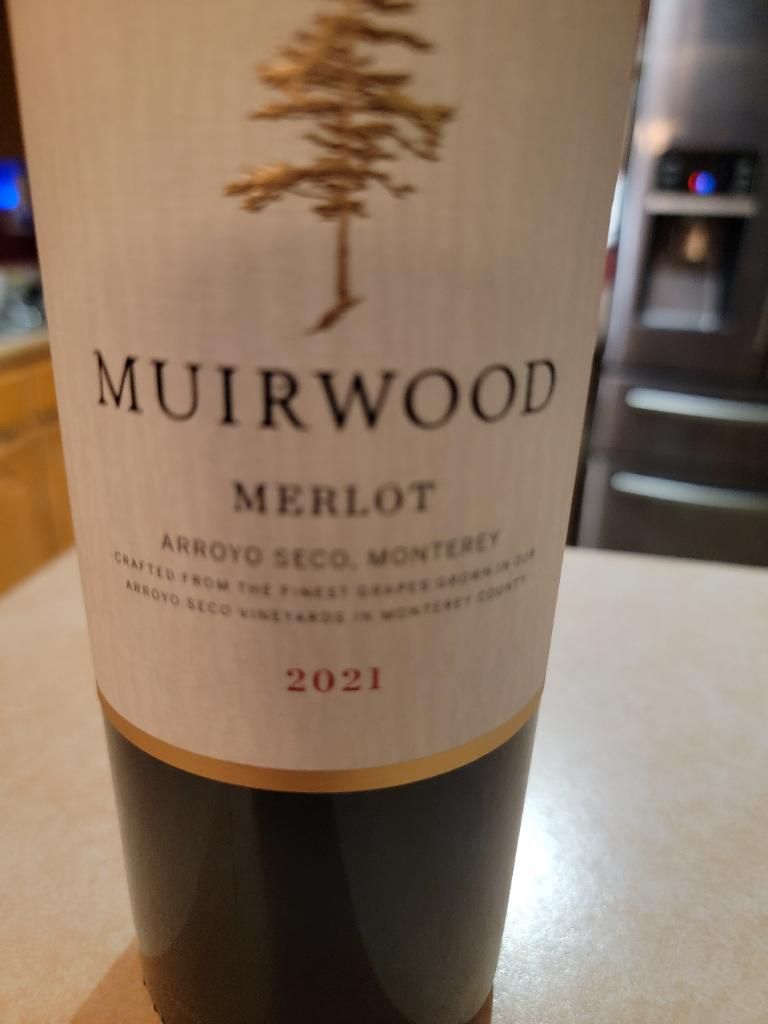 2022 Muirwood Vineyards Merlot, USA, California, Central Coast, Arroyo ...
