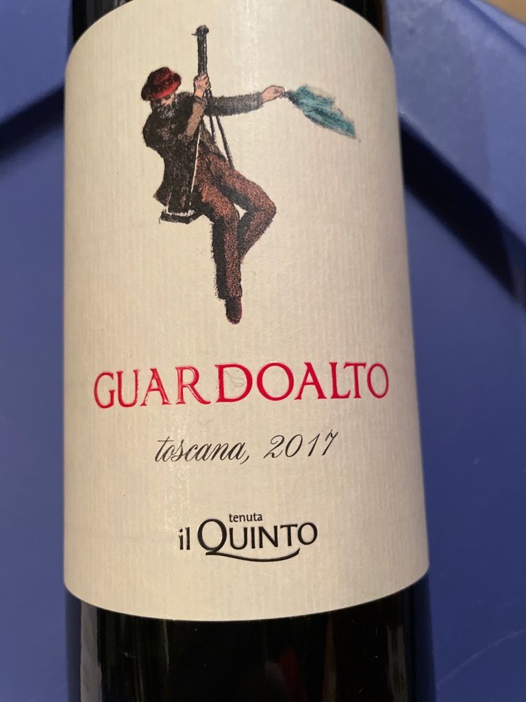 2018 Tenuta Il Quinto Guardoalto Toscana IGT, Italy, Tuscany, Toscana ...