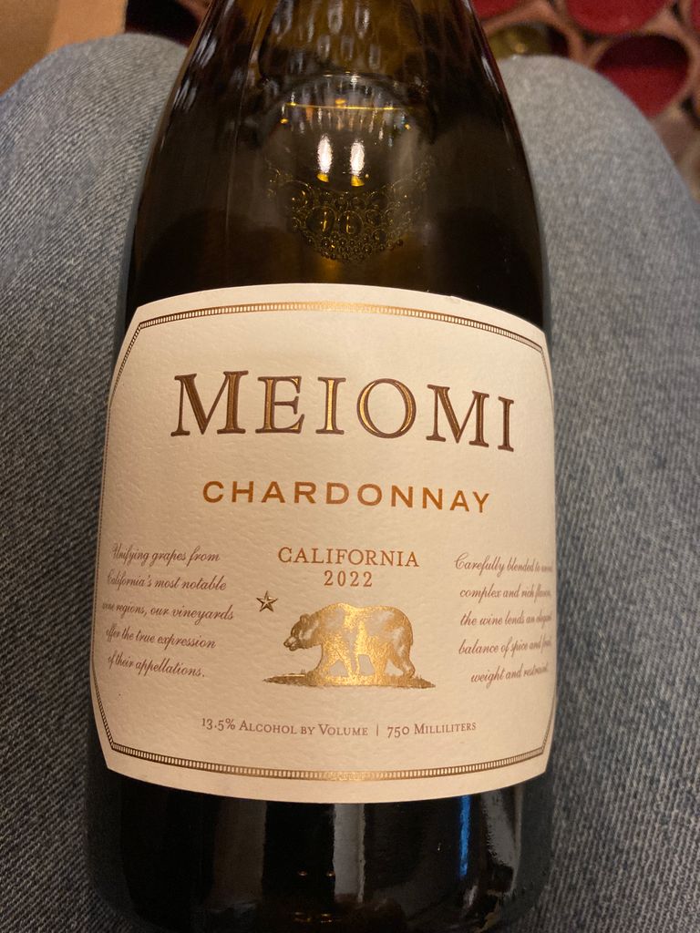 2022 Meiomi Chardonnay, USA, California - CellarTracker