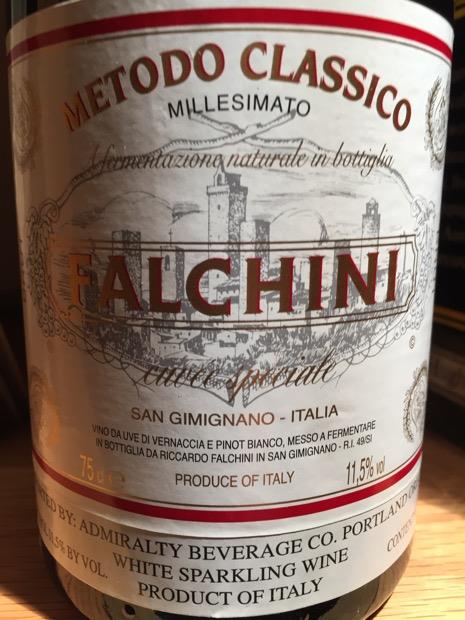 2009 Falchini Spumante Metodo Classico Millesimato Brut, Italy, Tuscany ...
