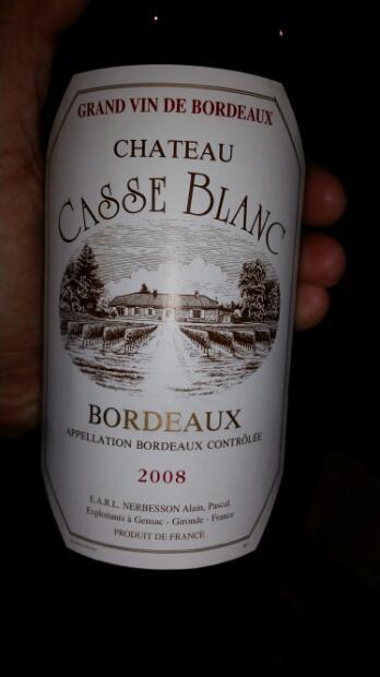 2009 Château Casse Blanc, France, Bordeaux - CellarTracker