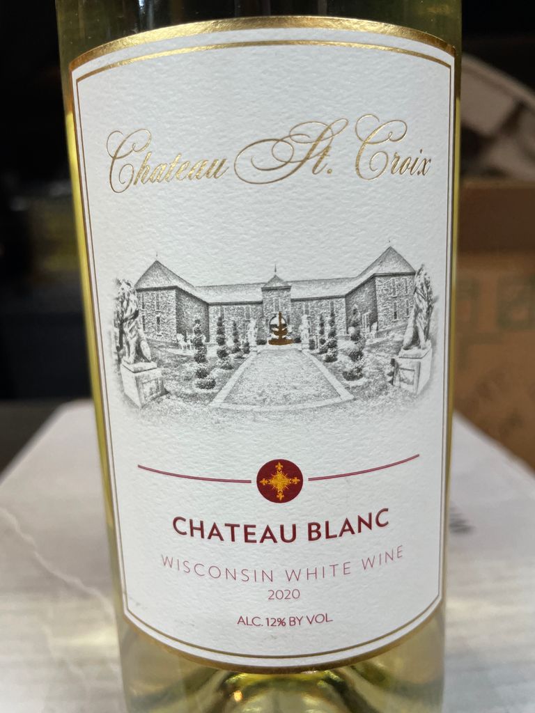 2020 Chateau St. Croix Chateau Blanc, USA, Wisconsin - CellarTracker