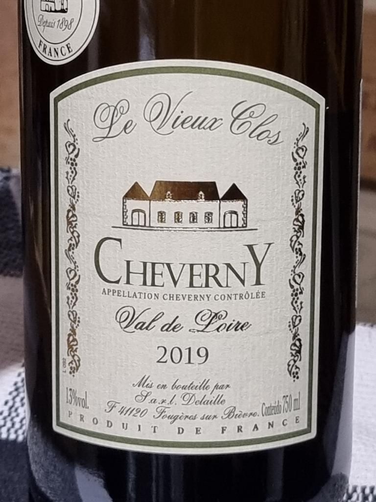 2019 Domaine du Salvard Cheverny "Le Vieux Clos", France, Loire Valley ...