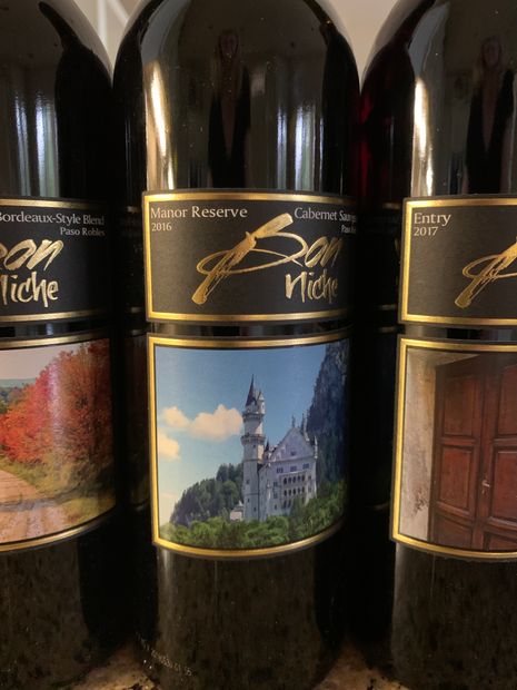 2017 Bon Niche Cabernet Sauvignon Le Manoir, USA, California, Central ...