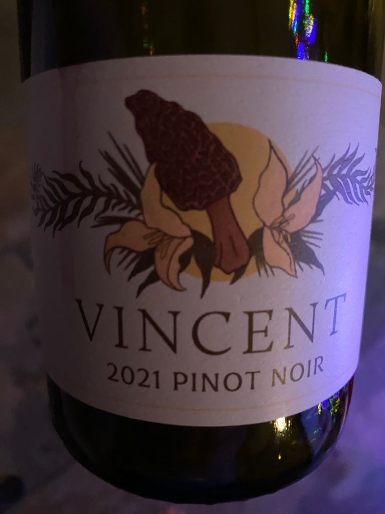 2021 Vincent Pinot Noir Willamette Valley, USA, Oregon, Willamette ...