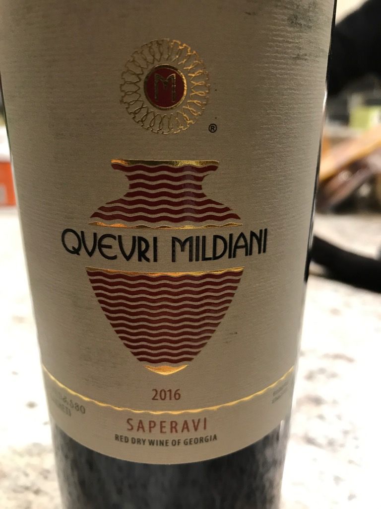 2018 Mildiani Saperavi Qvevri, Georgia, Kakheti - CellarTracker