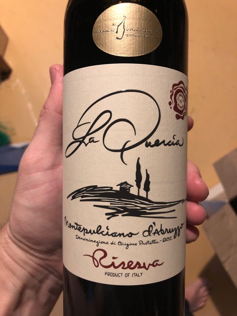 2016 La Quercia Montepulciano d'Abruzzo, Italy, Abruzzi, Montepulciano ...