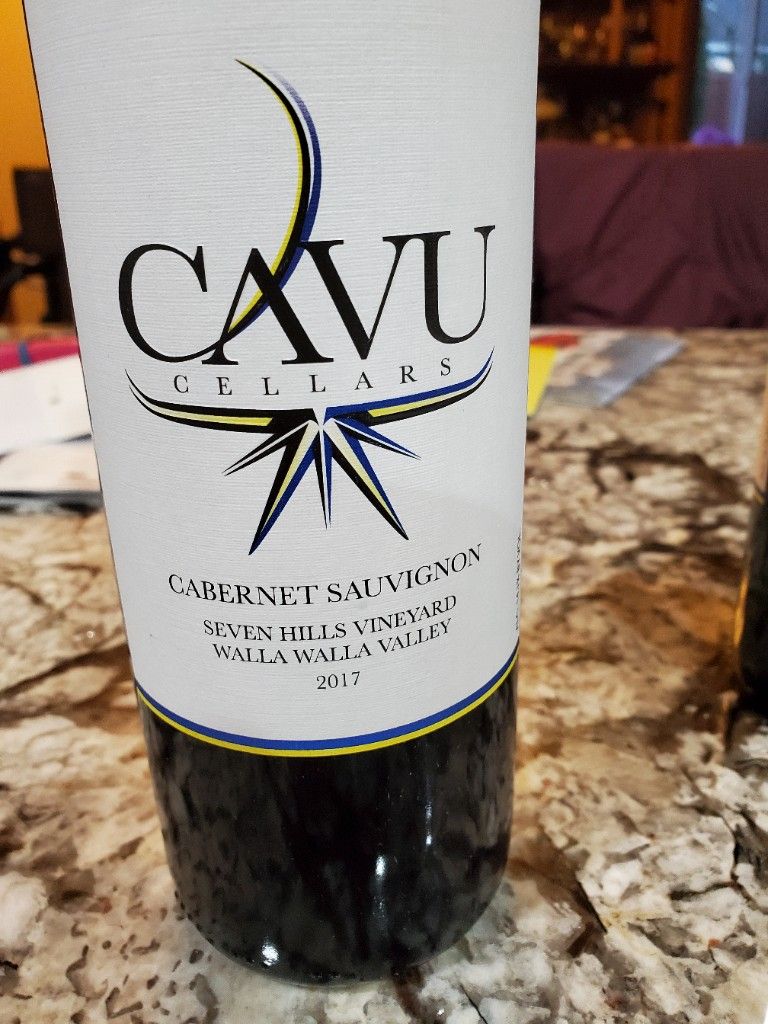 2017 Cavu Cellars Cabernet Sauvignon Reserve Les Collines Vineyard, USA, Washington, Columbia ...