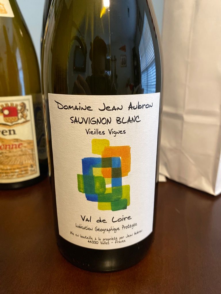 2020 Domaine Jean Aubron Sauvignon Blanc Vieilles Vignes, France, Loire ...