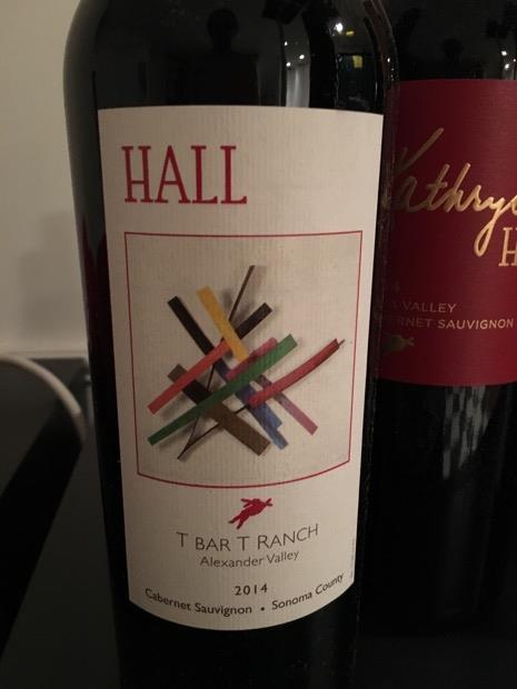 2014 Hall Cabernet Sauvignon T-Bar-T Ranch, USA, California, Sonoma ...
