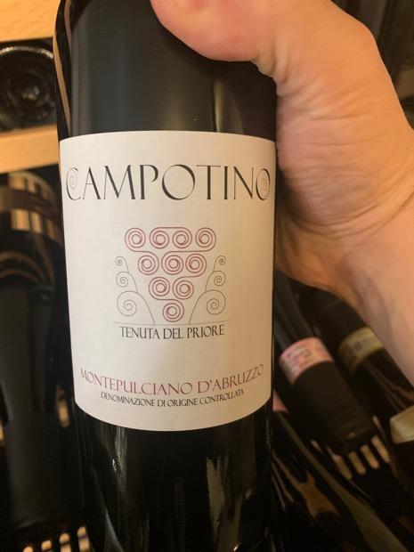 2017 Tenuta del Priore Montepulciano d'Abruzzo Campotino, Italy ...