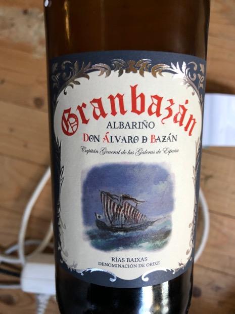 2019 Agro de Bazan Albariño Rías Baixas Granbazan Don Alvaro Bazan ...