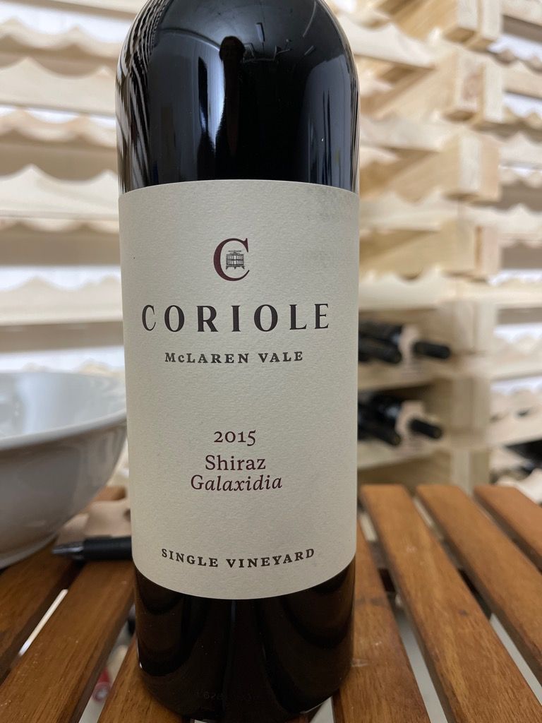 2015 Coriole Shiraz Galaxidia, Australia, South Australia, Fleurieu ...