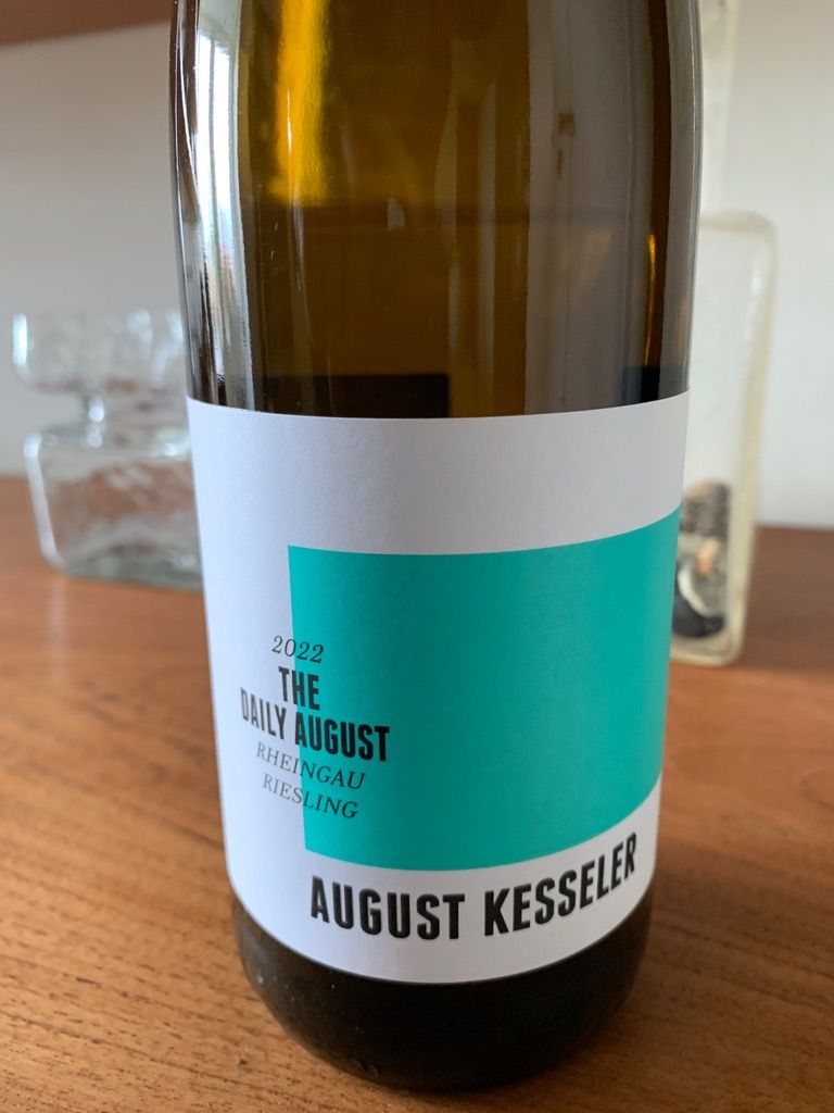 2022 August Kesseler Riesling The Daily August, Germany, Rheingau ...