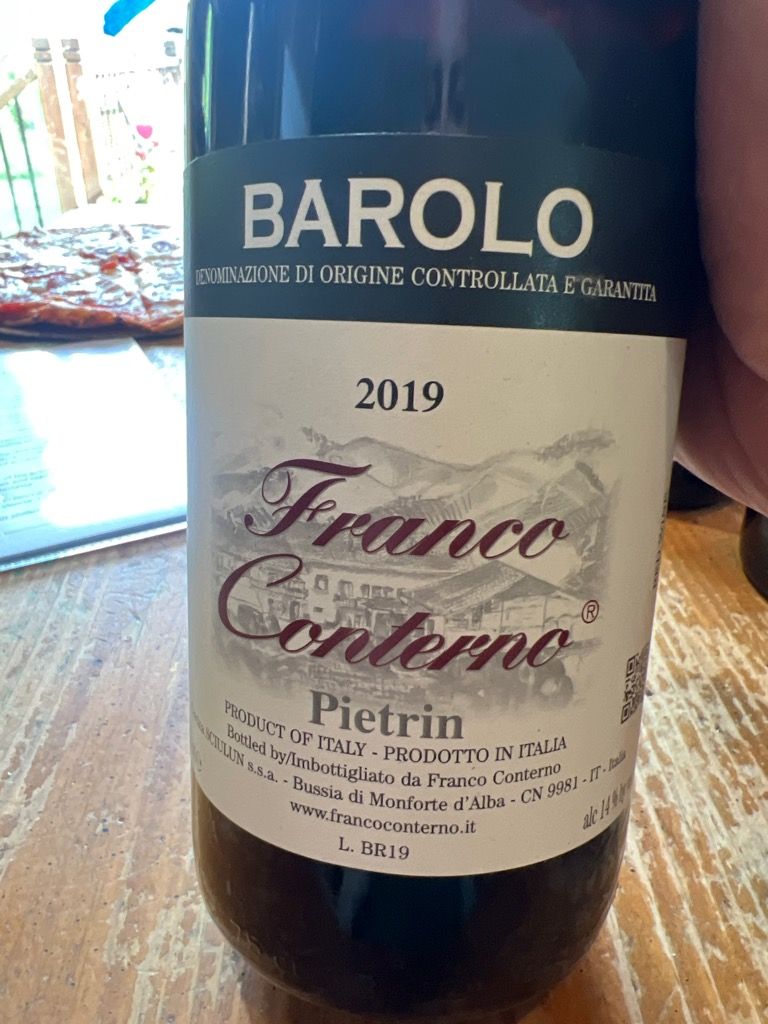 2020 Franco Conterno Barolo Pietrin, Italy, Piedmont, Langhe, Barolo ...