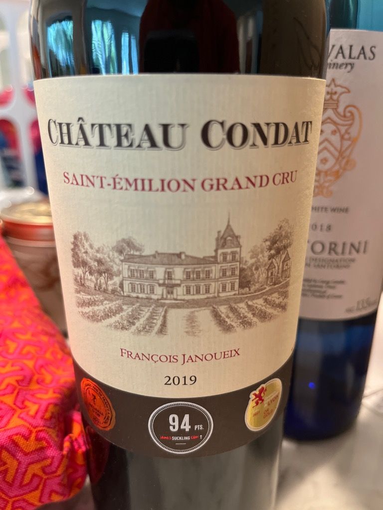 2019 Château Condat, France, Bordeaux, Libournais, St. Émilion Grand ...