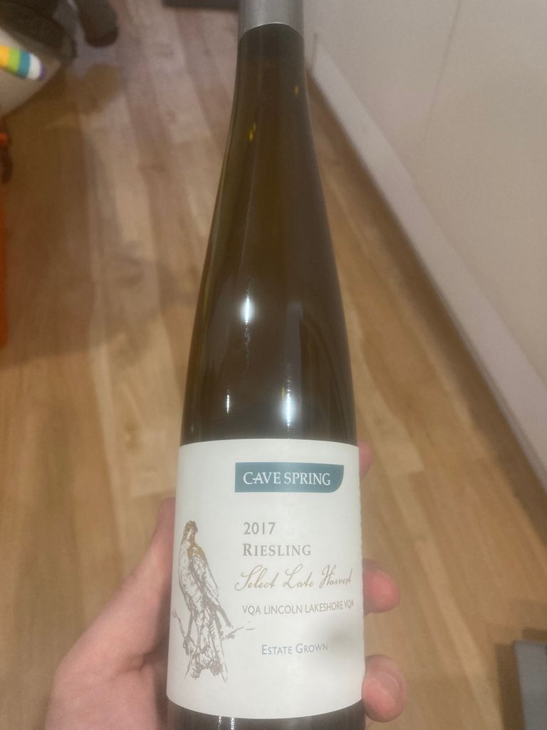 2017 Cave Spring Riesling Select Late Harvest, Canada, Ontario, Niagara ...