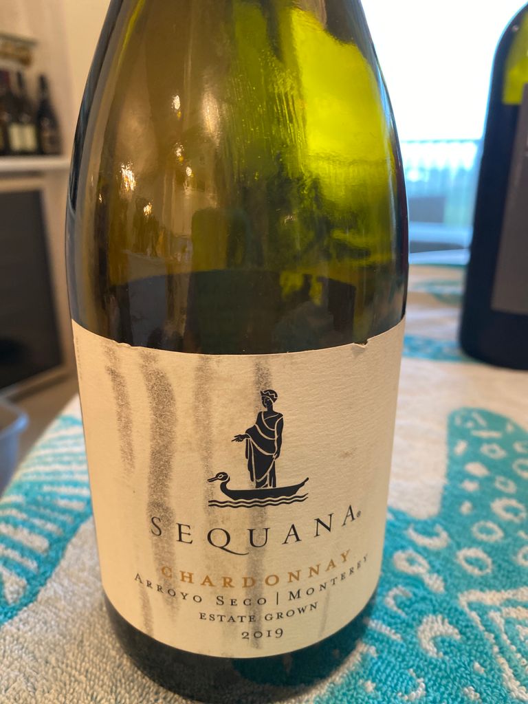 2019 Sequana Vineyards Chardonnay Arroyo Seco, USA, California, Central ...