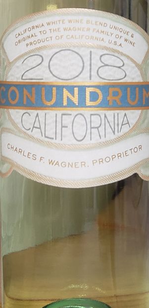 2018 Conundrum Wines White Table Wine, USA, California - CellarTracker