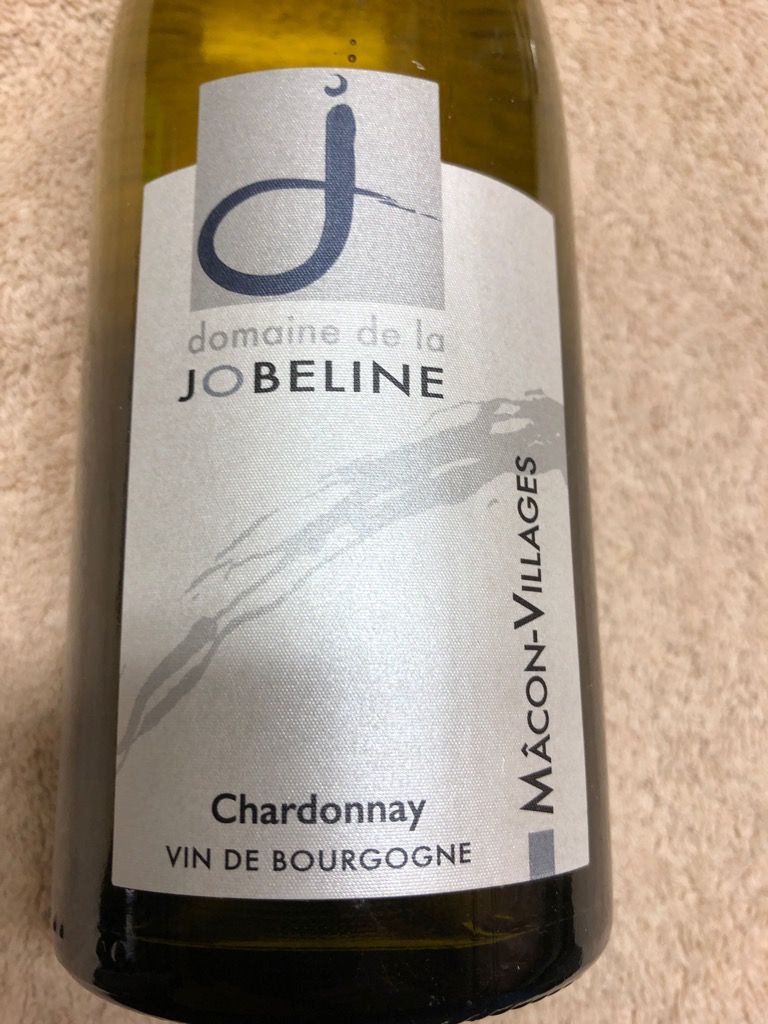 2019 Domaine de la Jobeline Mâcon-Verzé En Previsy, France, Burgundy ...