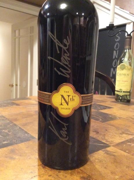 2013 Wente Vineyards Cabernet Sauvignon Karl Wente Nth Degree, USA ...