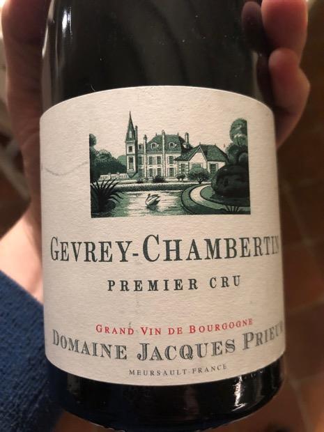 2013 Domaine Jacques Prieur Gevrey-Chambertin, France, Burgundy, Côte ...