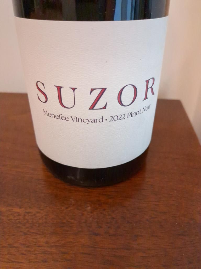 2022 Suzor Wines Pinot Noir Menefee Vineyards, USA, Oregon, Willamette ...