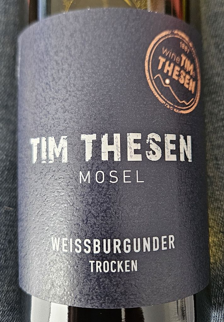 2023 Tim Thesen Weissburgunder trocken, Germany, Mosel Saar Ruwer ...