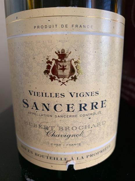 1994 Hubert Brochard Sancerre Vieilles Vignes, France, Loire Valley ...