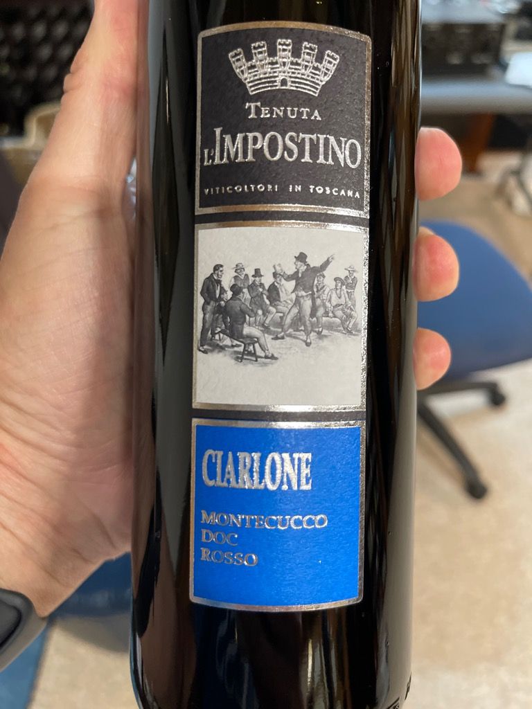 2019 Tenuta L'Impostino Montecucco Ciarlone, Italy, Tuscany, Montecucco ...