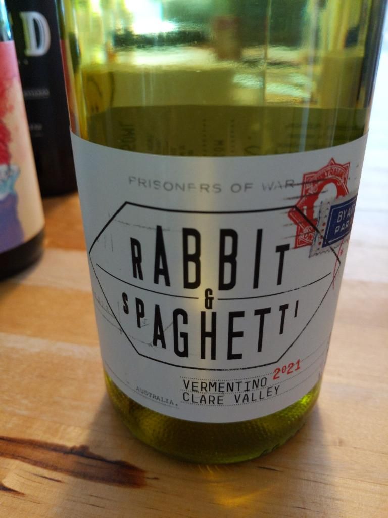 2021 Adam Barton Vermentino Rabbit & Spaghetti, Australia, South ...