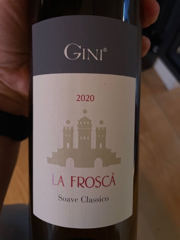 2020 Gini Soave Classico La Frosca, Italy, Veneto, Soave Classico ...