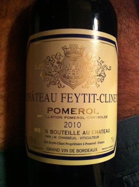 2010 Château Feytit Clinet, France, Bordeaux, Libournais, Pomerol - CellarTracker