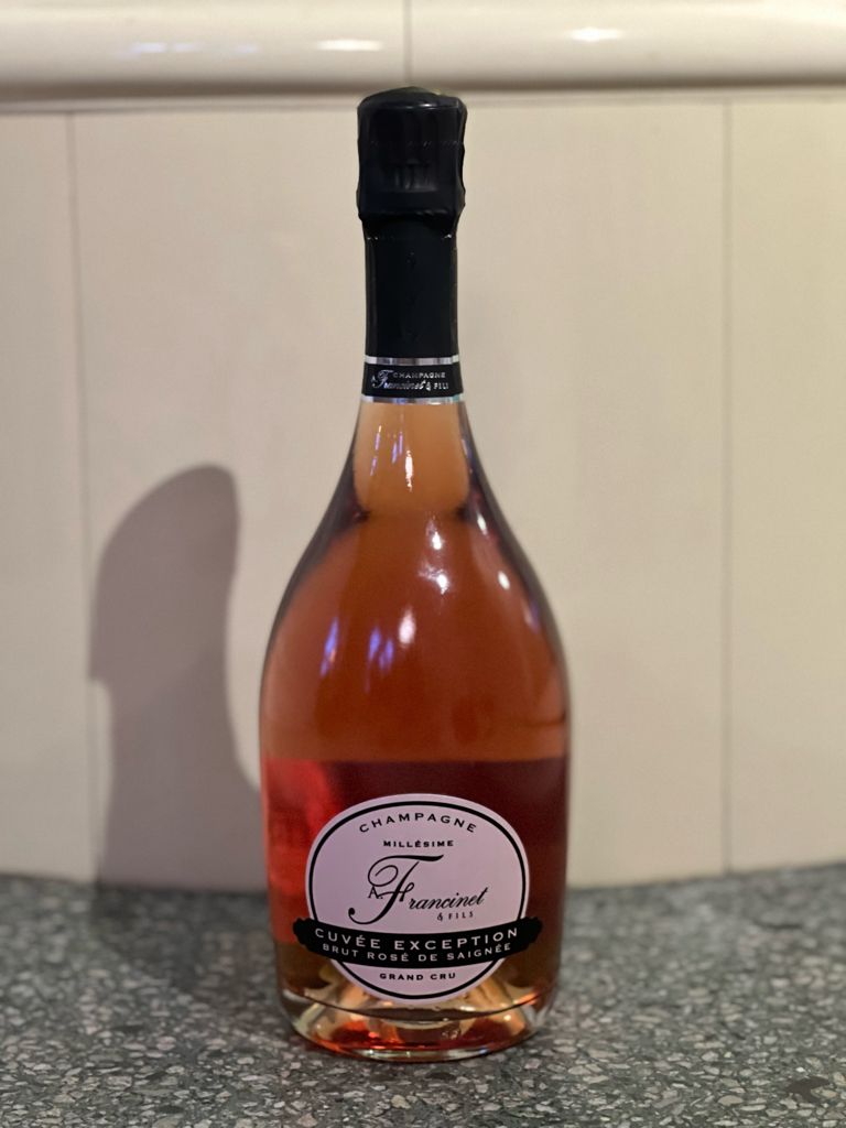 2015 A. Francinet et Fils Champagne Grand Cru Cuvée Exception Rosé de ...