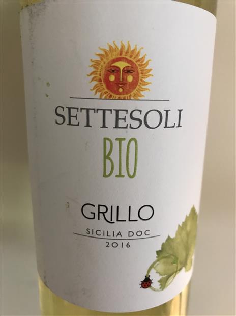 2016 Cantine Settesoli Grillo, Italy, Sicily, Sicilia - CellarTracker