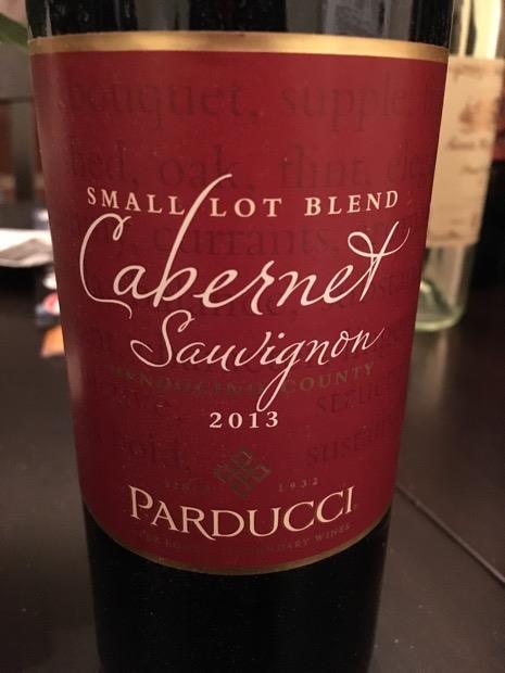 2014 Parducci Cabernet Sauvignon, USA, California, North Coast ...