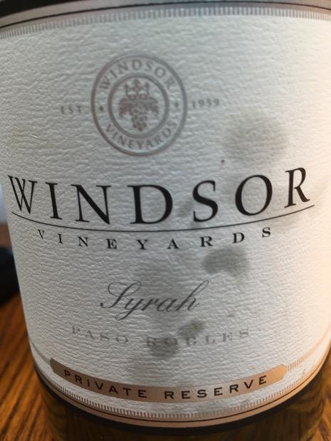 2016 Windsor Vineyards Cabernet Sauvignon Private Reserve Sonoma County ...