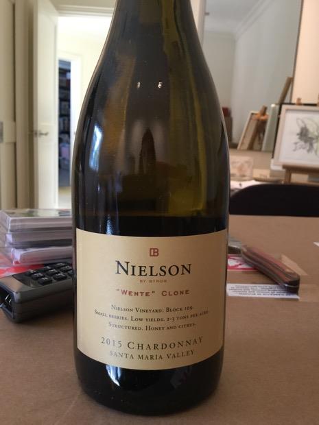 2015 Nielson by Byron Chardonnay "Wente" Clone, USA, California ...