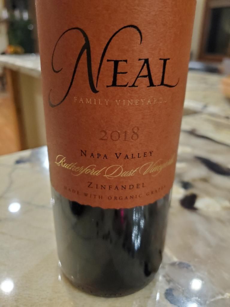 2016 Neal Family Vineyards Zinfandel Napa Valley, USA, California, Napa ...