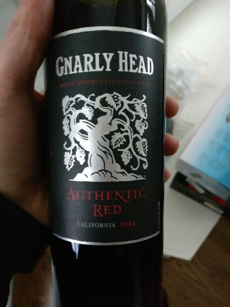 2014 Gnarly Head Authentic Red, USA, California, Central Valley, Lodi ...