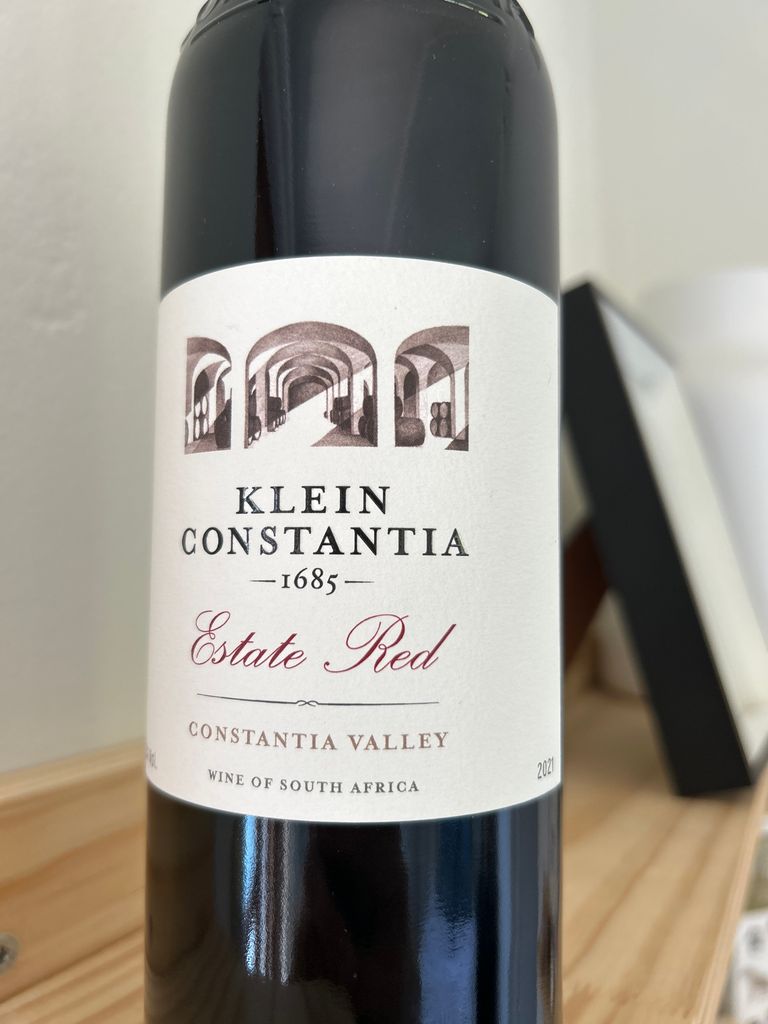 2021 Klein Constantia Estate Red Blend, South Africa, Coastal Region ...